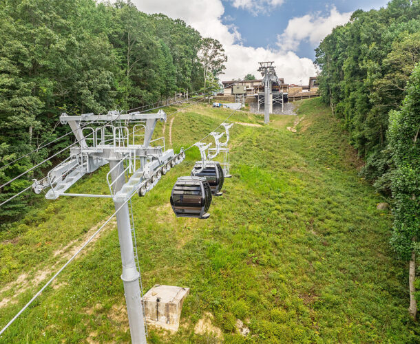 New tram in place at Pipestem State Park | News, Sports, Jobs - The ...